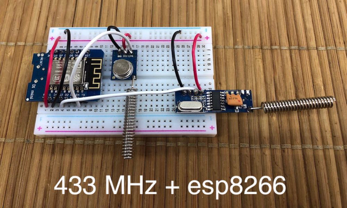 Приемник и передатчик 433 МГц на основе esp8266 для Home Assistant и других систем - Sprut.AI