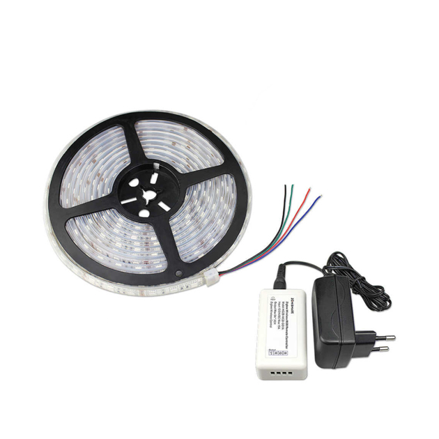 Zigbee ZLL 5M RGB 12V Low Voltage LED Strip With Driver control - Sprut.AI