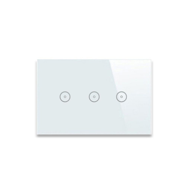 Wifi Wall Switch Work Three Gangs - Sprut.AI
