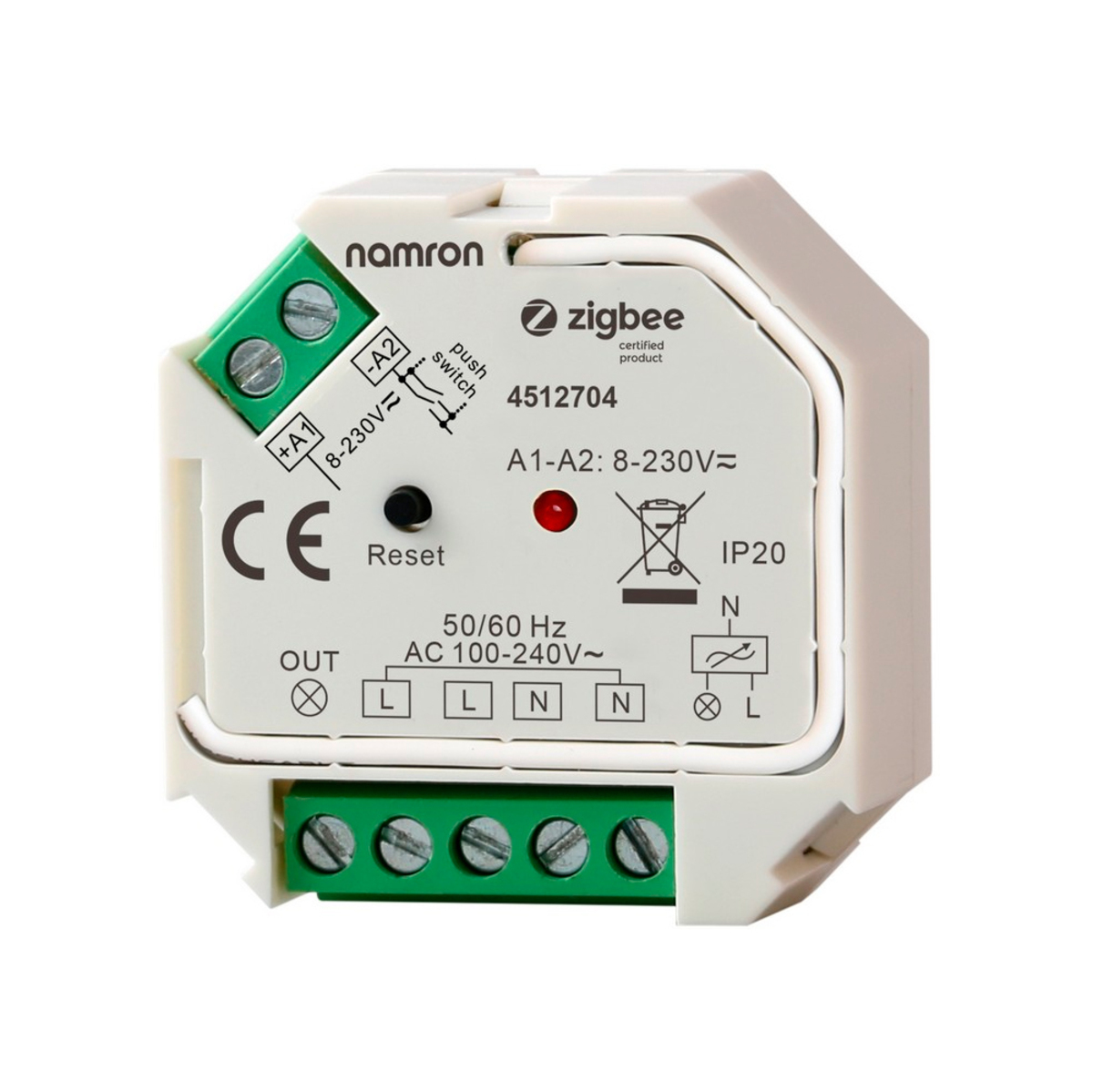 Namron Zigbee switch 400W - Sprut.AI
