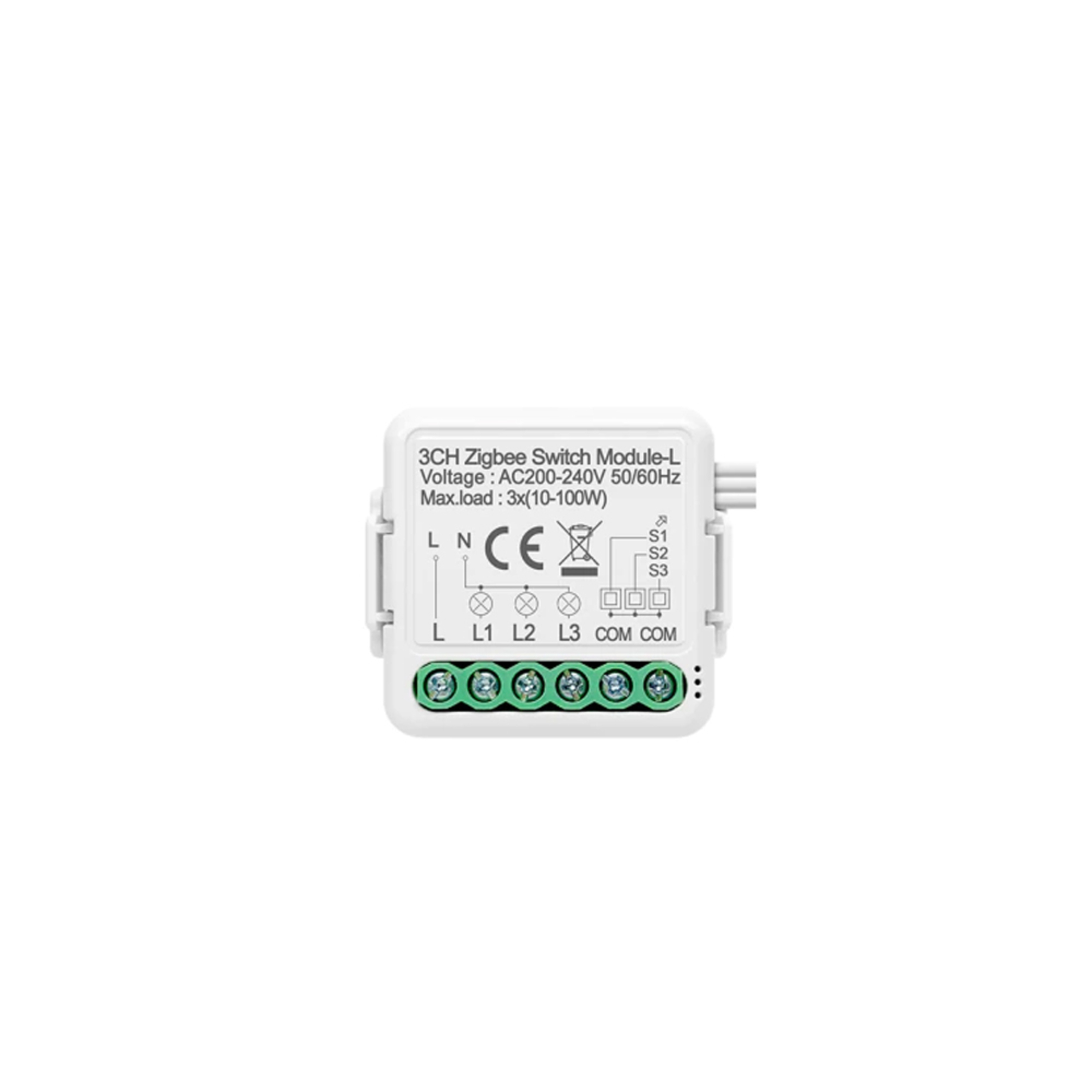 3CH Zigbee Switch Module-L - Sprut.AI
