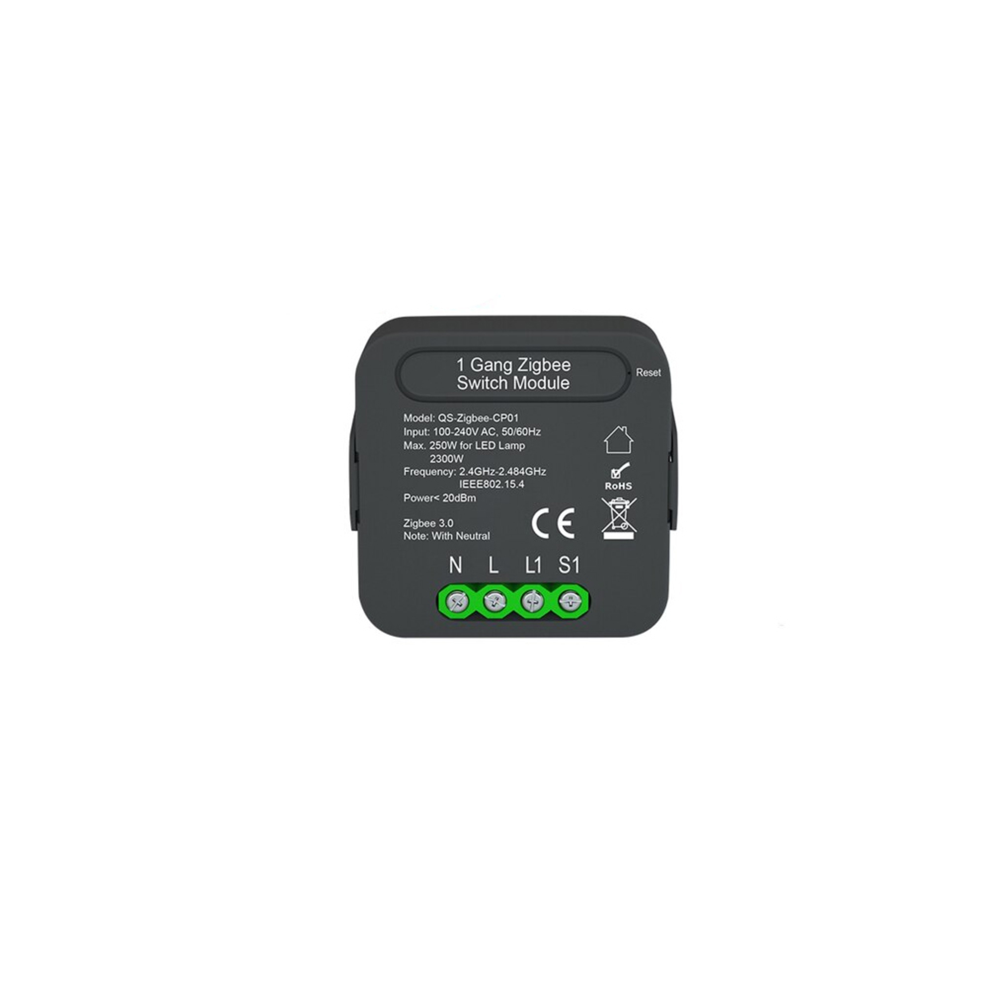 1 Gang Zigbee Switch Module - Sprut.AI