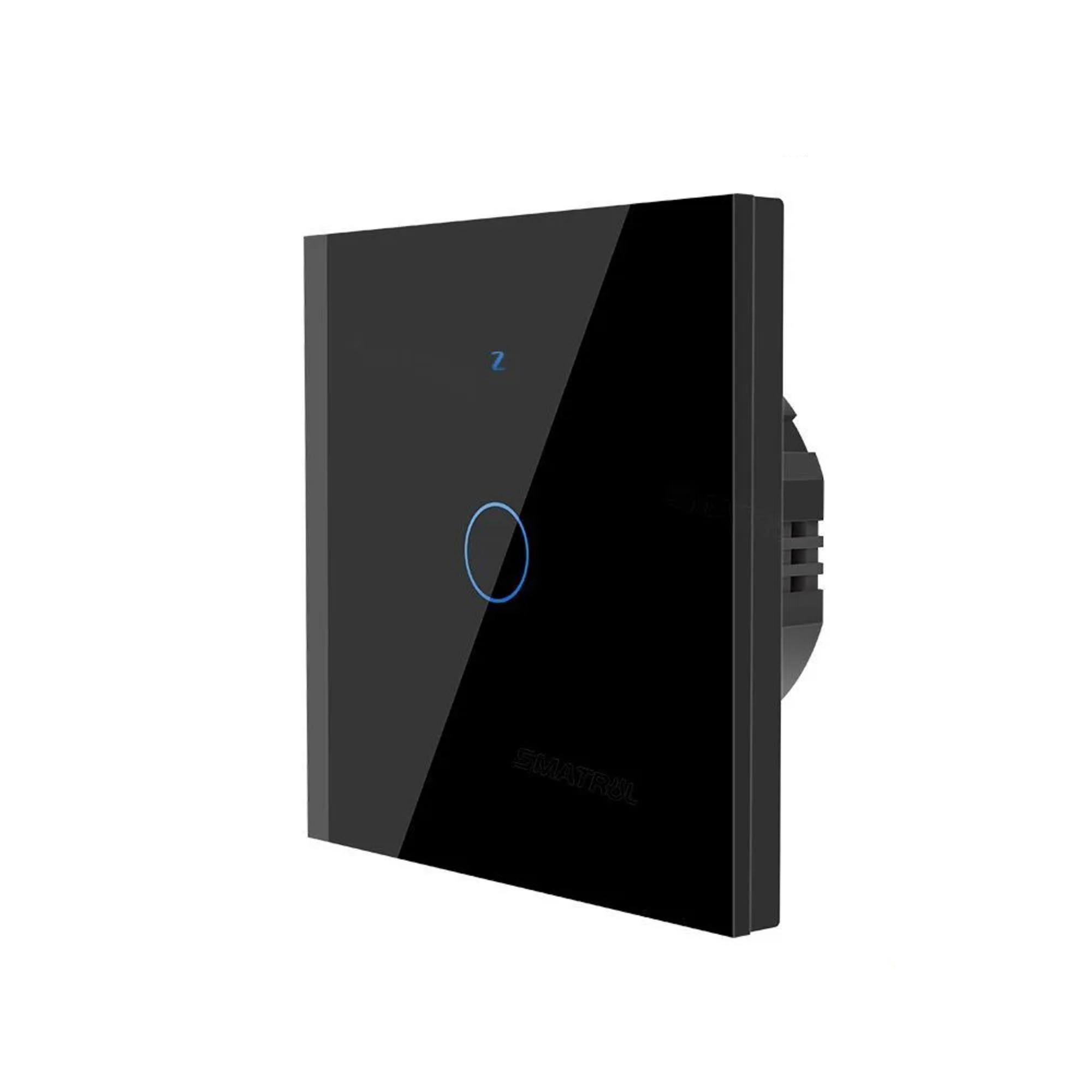 Умный сенсорный Zigbee одноклавишный выключатель БЕЗ НУЛЯ - Sprut.AI