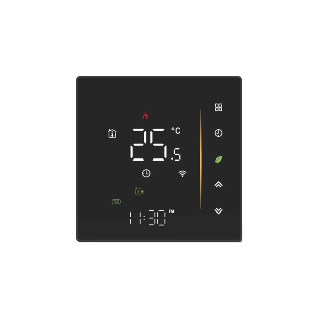 Термостат Moes Smart Thermostat ZHT-006-GB-BK-MS Zigbee - Sprut.AI