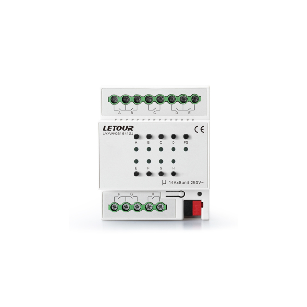 Zigbee protocol 8 channel 16A switch module - Sprut.AI