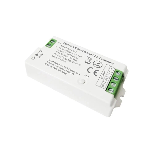 Светодиодный контроллер Zigbee 3 Pin CCT Lights - Sprut.AI