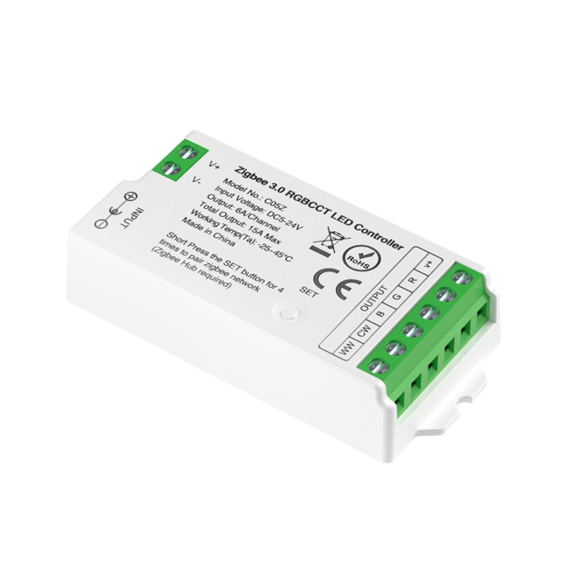 Zigbee 3.0 RGBCCT LED Controller - Sprut.AI