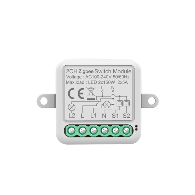Switch Module Zigbee 2CH - Sprut.AI