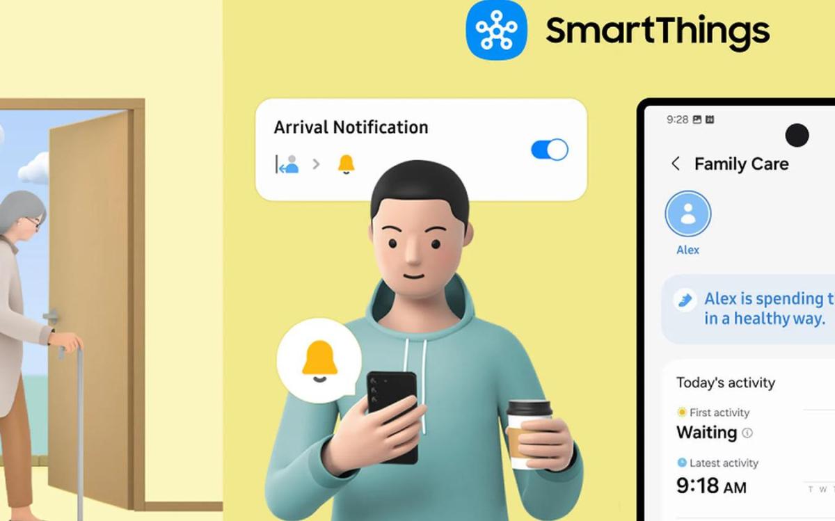 Samsung запускает систему заботы о близких людях на базе умного дома SmartThings - Sprut.AI