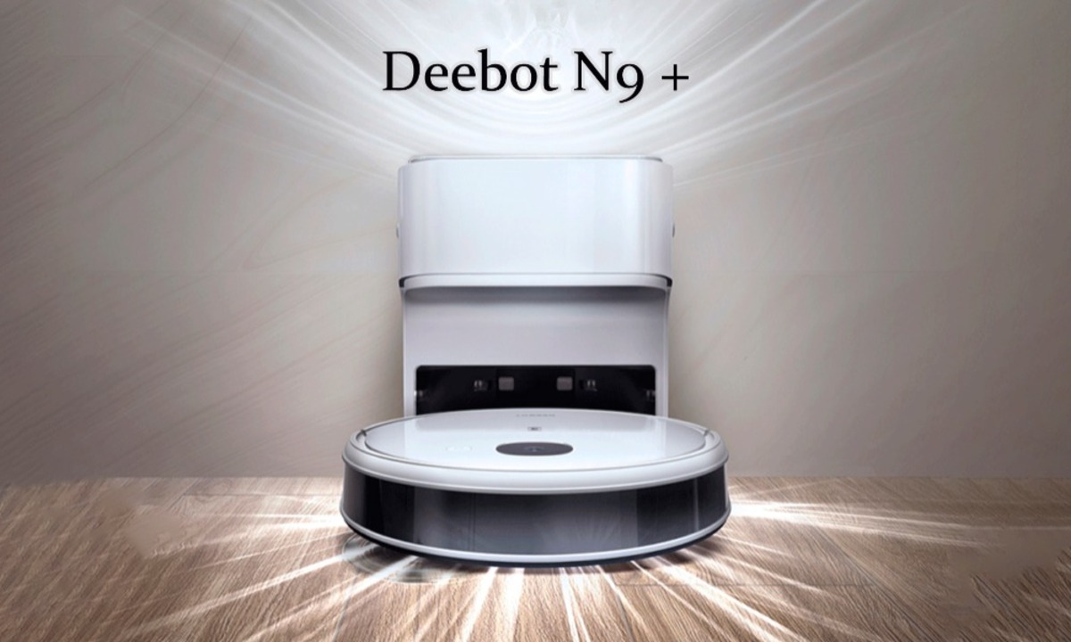 Deebot N9 + робот-пылесос с функцией влажной уборки и самоочистки ...