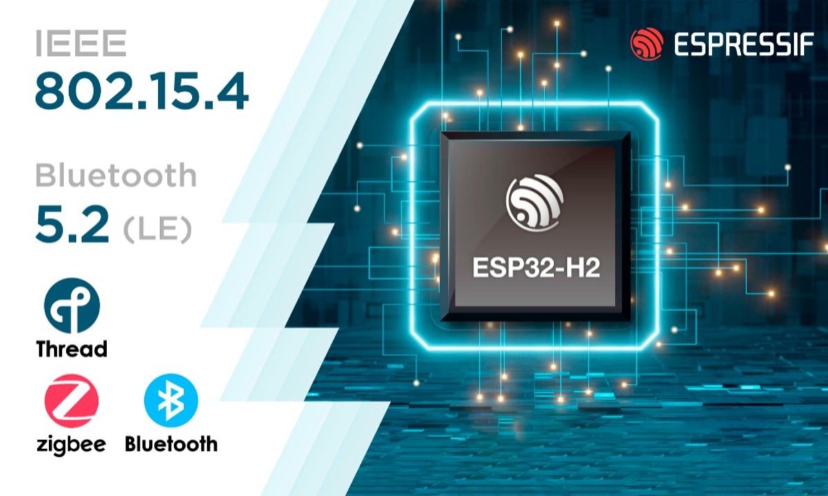 Espressif представляет ESP32-H2 с поддержкой Thread и Zigbee - Sprut.AI